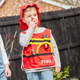 Personalised Firefighter Dress Up Set