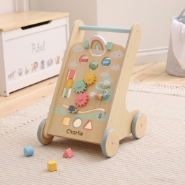 Personalised Wooden Activity Walker | My 1st Years