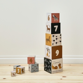Personalised Wild Animal Stacking Boxes